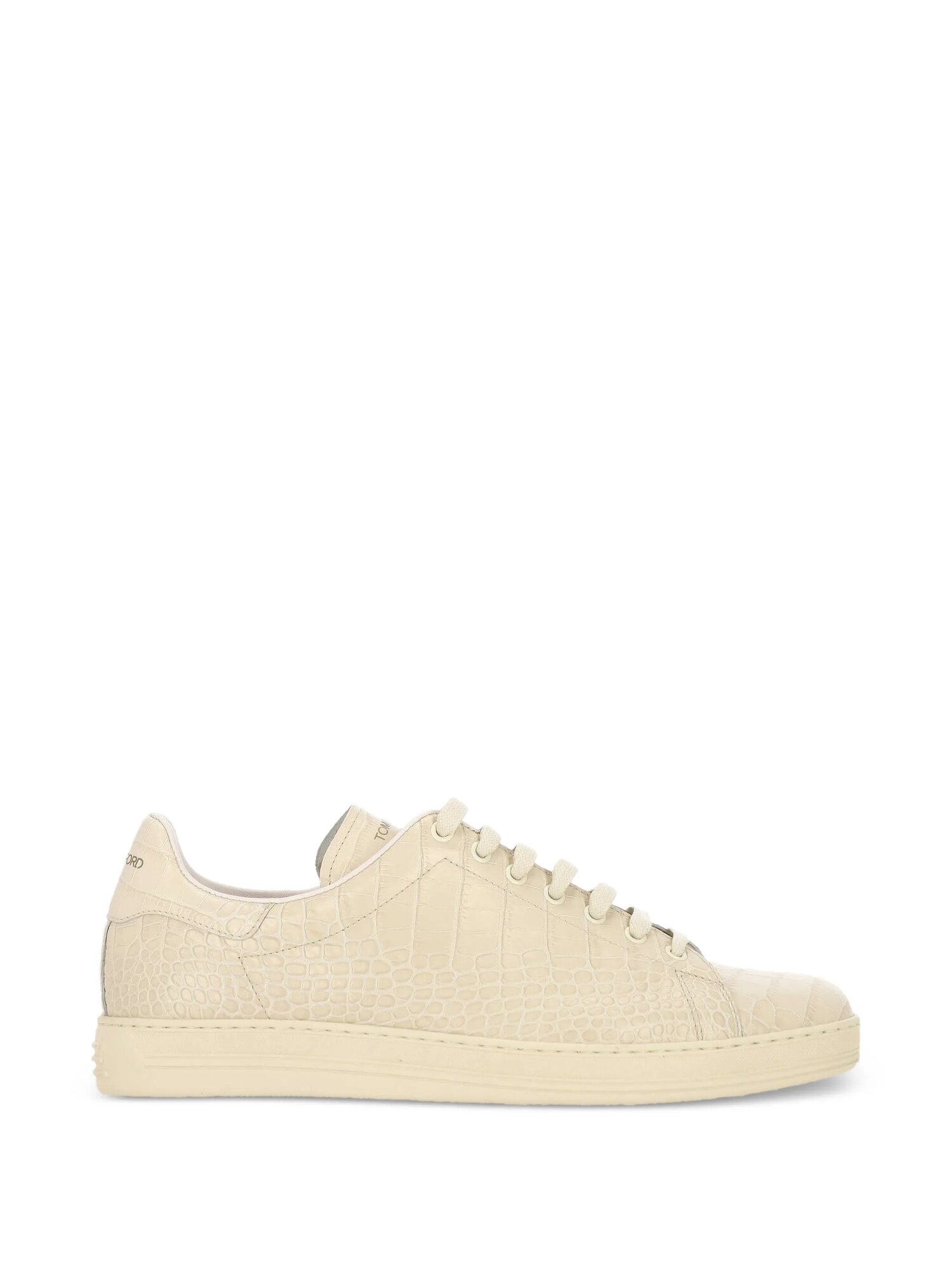 Кроссовки Croc-effect sneakers