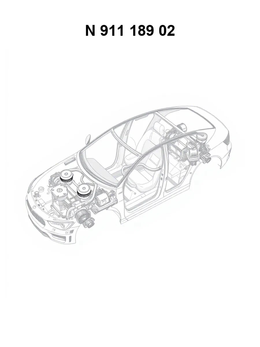 N91118902, Болтм10х80мм VAG