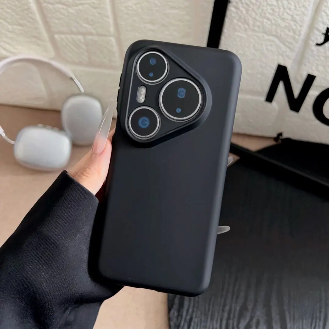 Противоударный тонкий мягкий матовый чехол из ТПУ для Huawei Pura 80 Pro Pura70 Pro 80 Ultra, гибкий точный защитный чехол для телефона с камерой