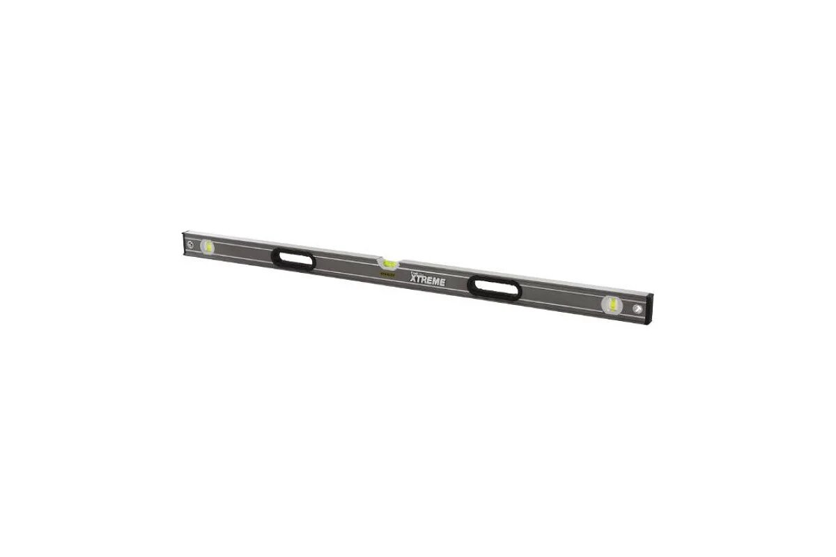 Уровень Stanley 0-43-681 200см, профессиональный, 3 глазка, серебристый