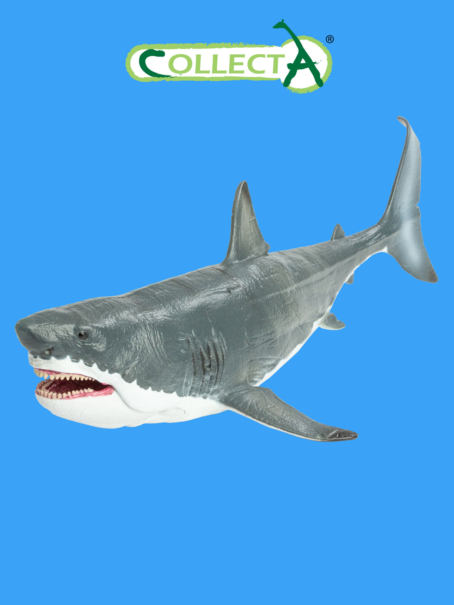 Фигурка морского животного Collecta "Гигантская акула XL" высота 7 см, 88914b
