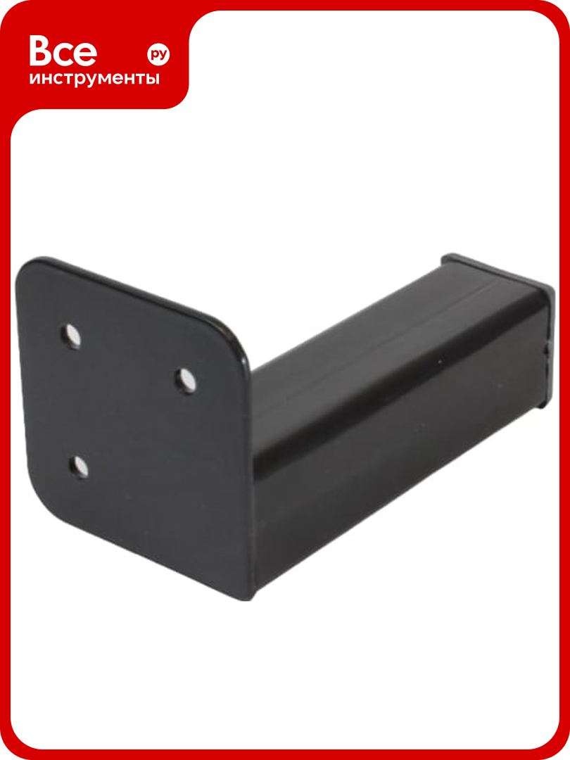 Мебельная ножка профметстиль металлическая, лофт для тумбочек/комодов/диванов, не регулируемая 105-6030 776