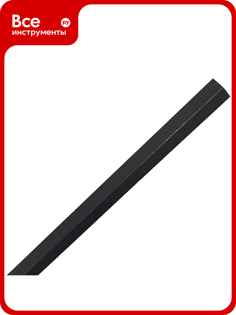 Пруток квадратный стальной Lucky Guy 10x10мм, L=2000мм, без покрытия 196 10 010 К1 5