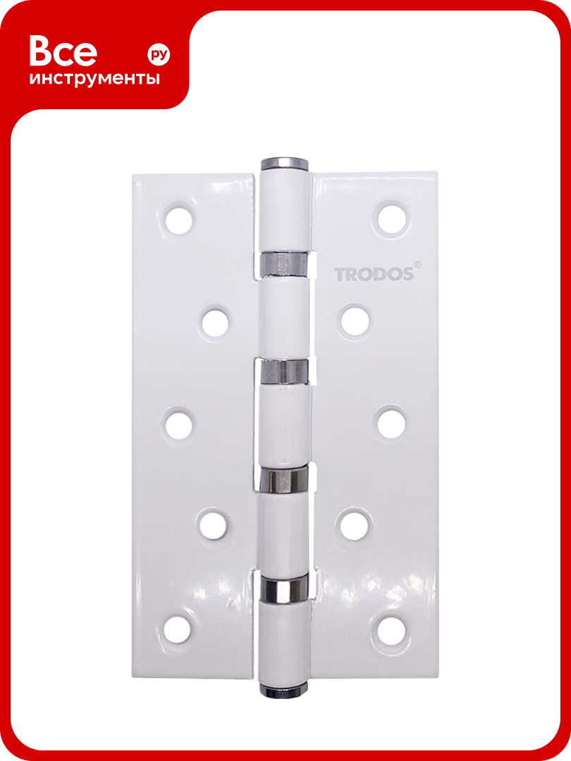 Навес Trodos 125x75x2.5 б/к, белый матовый 2шт 215317