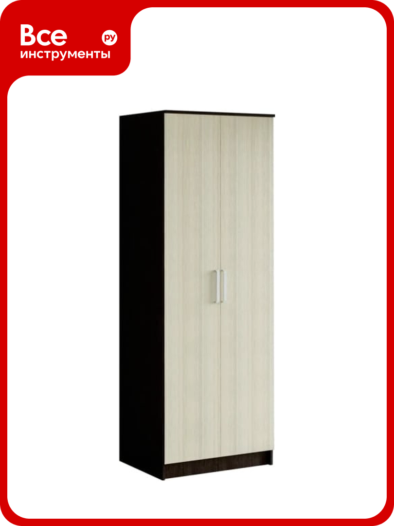 Шкаф 2-х створчатый Арника Фиеста венге 00-00007859