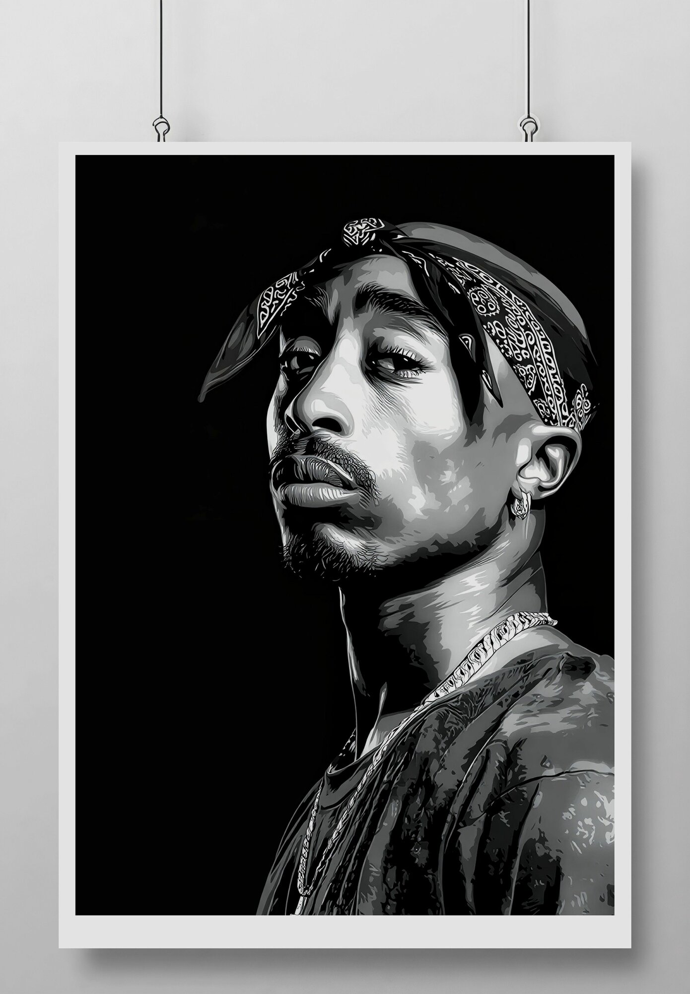 Постер / Плакат Тупак Шакур (Tupac Shakur)