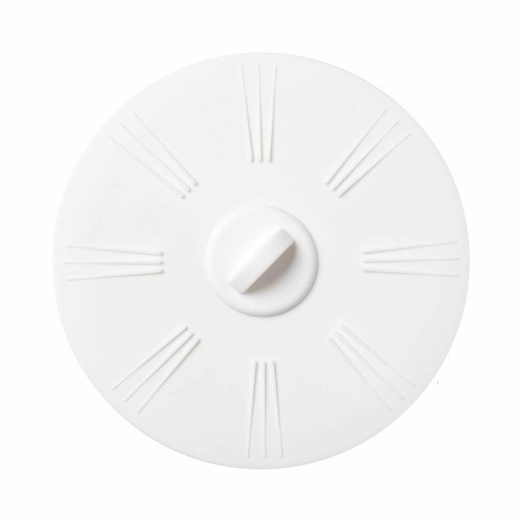 Универсальная силиконовая пробка для раковины 15 см, Белый