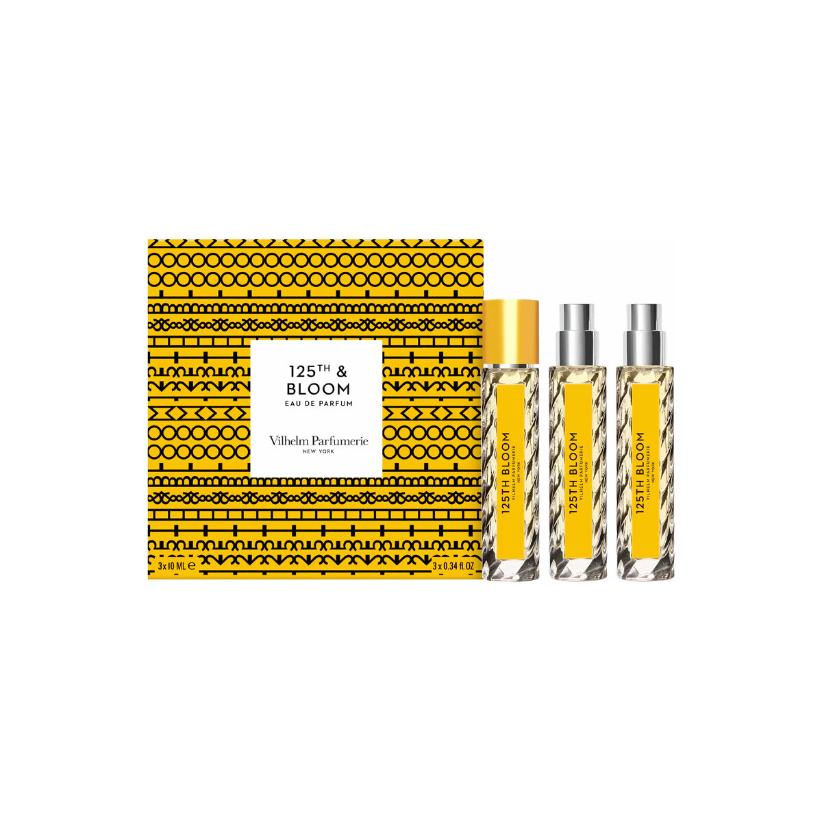 Vilhelm Parfumerie 125Th & Bloom набор 3*10мл унисекс древесно пряный аромат