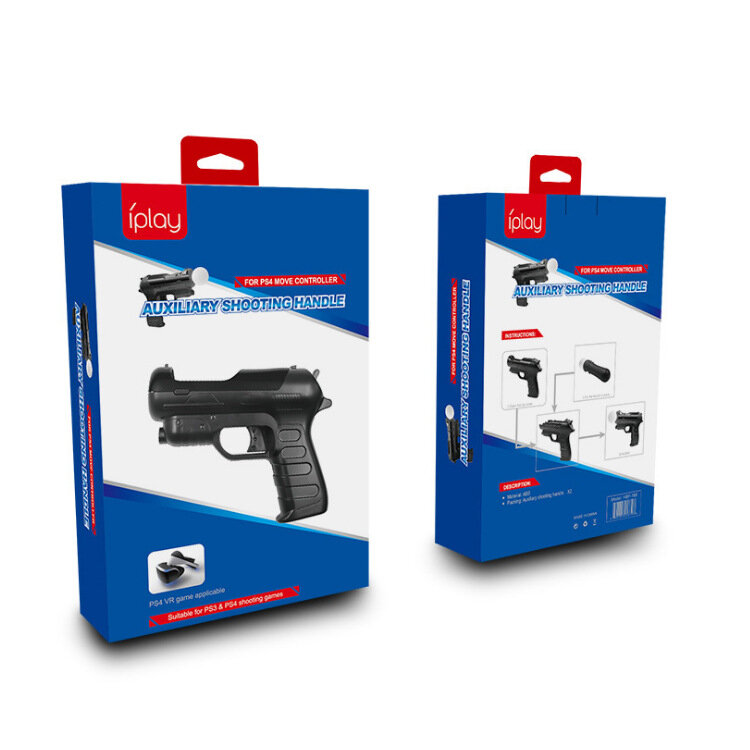 PS4 VR контроллер, ручка для вспомогательного стрельбы, игровой пистолет, контроллер PS MOVE, игровой пистолет для улучшенного иммерсивного опыта, набор из 2 штук