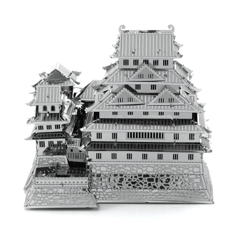Metal 3D Puzzle Japanese Castle Model Kit, DIY Metal Craft Model for Adults and Children — фото 1