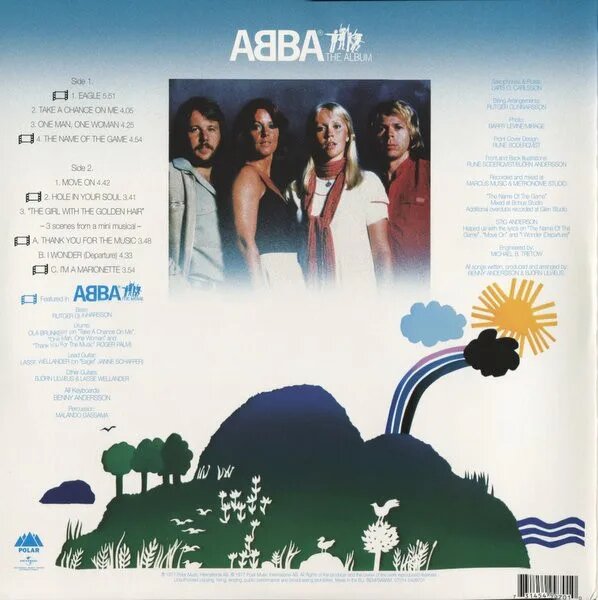 ABBA - The Album (EU) VG+ — фото 1