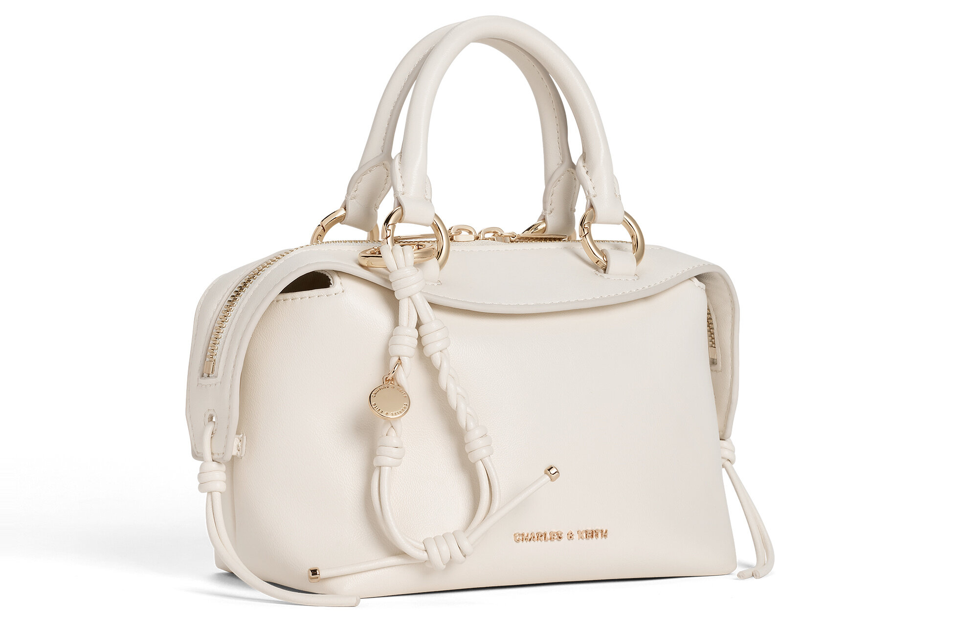 Сумка CHARLES & KEITH, фактура матовая — фото 1