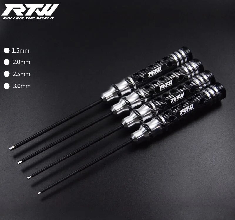 RTW шестигранные отвертки 1.5 мм, 2.0 мм, 2.5 мм, 3.0 мм, 4.0 мм 4.0mm head