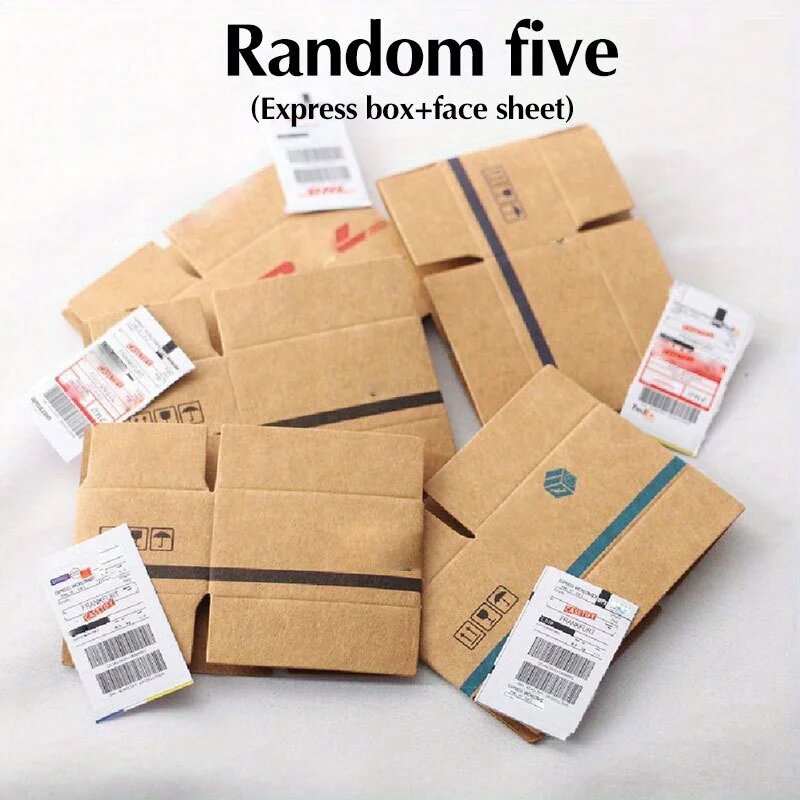 Миниатюрные коробки-сюрпризы 1:12, Random 5PCs