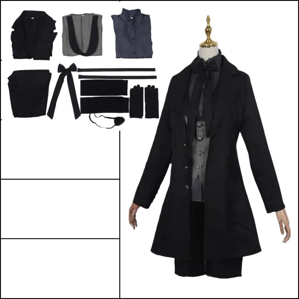 Костюм Сиэль Фантомхайв Дьявол Черный, M, A2 Costume
