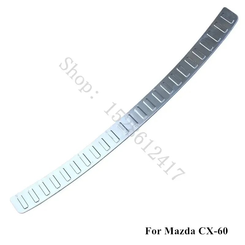 Защита Заднего Бампера Из Нержавеющей Стали Для Mazda CX-60 (2022-2025 Г. в.), Автомобильные Аксессуары, Накладки На Пороги