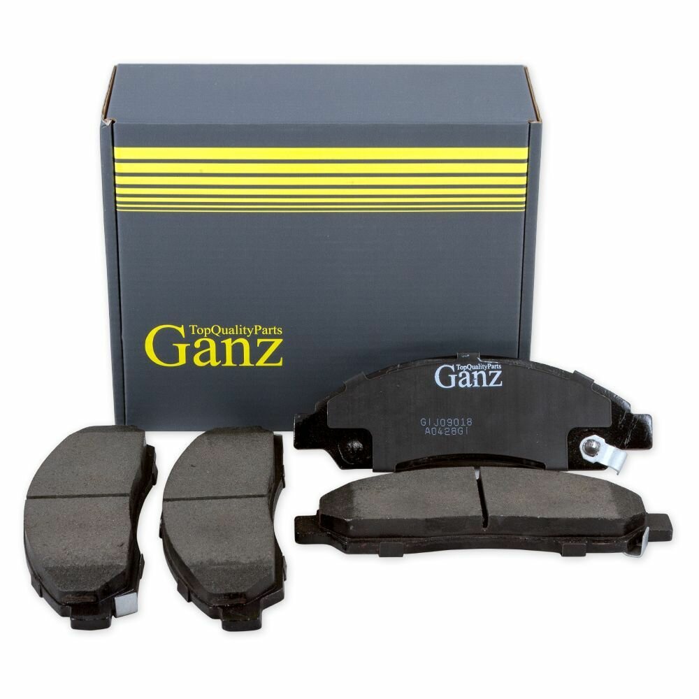Колодки передние GreatWall Hover H3/H5. CHEVROLET Blazer I GANZ GIJ09018