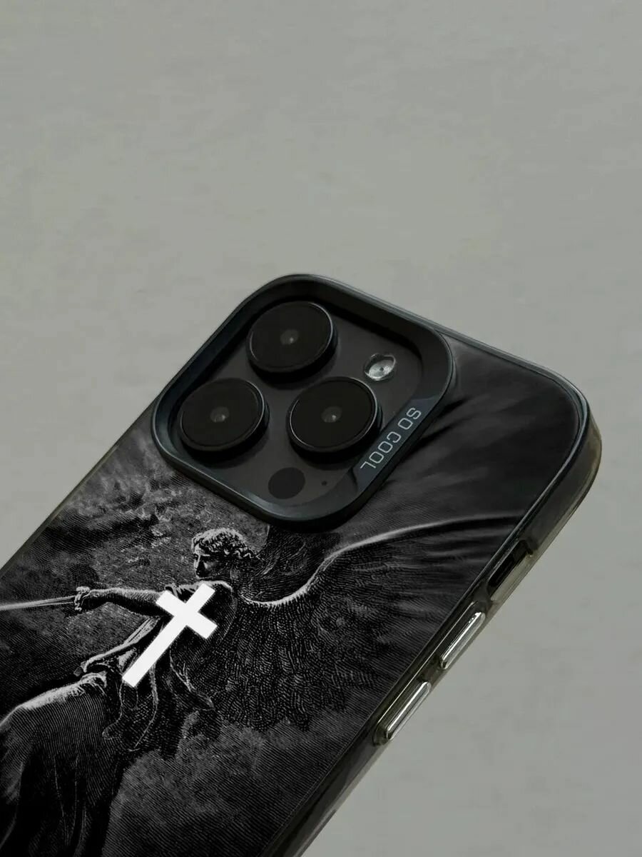 Чехол на iPhone 14 Pro Max крест — фото 1