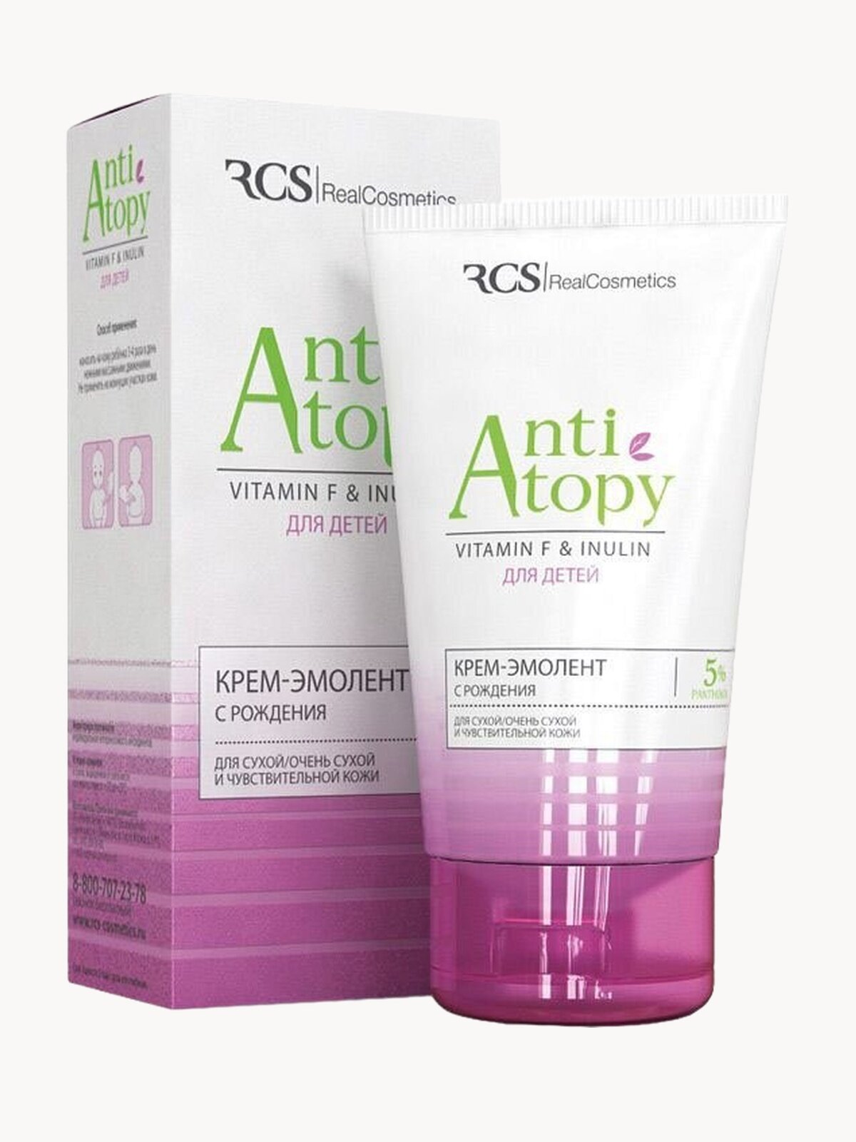 Реалкосметикс ANTIATOPY Крем-эмолент детский (сух/чувств) 150мл