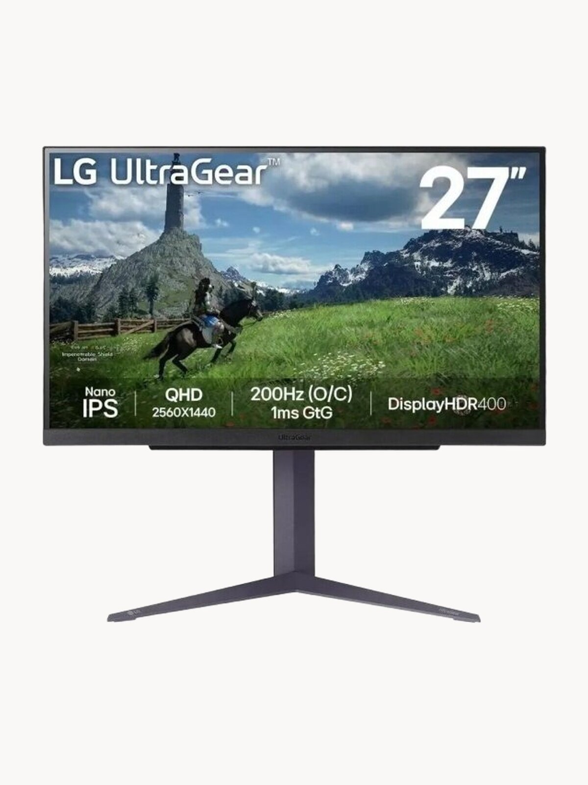 Монитор LG UltraGear 27GS85Q-B 27" черный