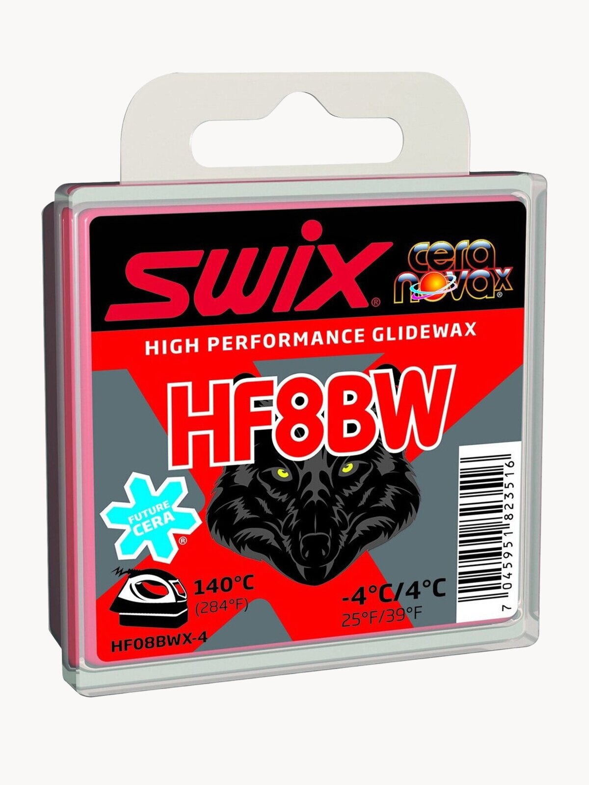 Парафин Swix HF08BWX-4 (+4/-4) 40 гр.