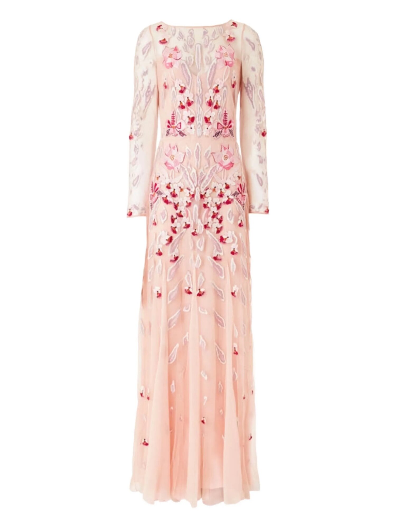 Платье Temperley London Pardus, размер 14, коралловый/розовый — фото 1