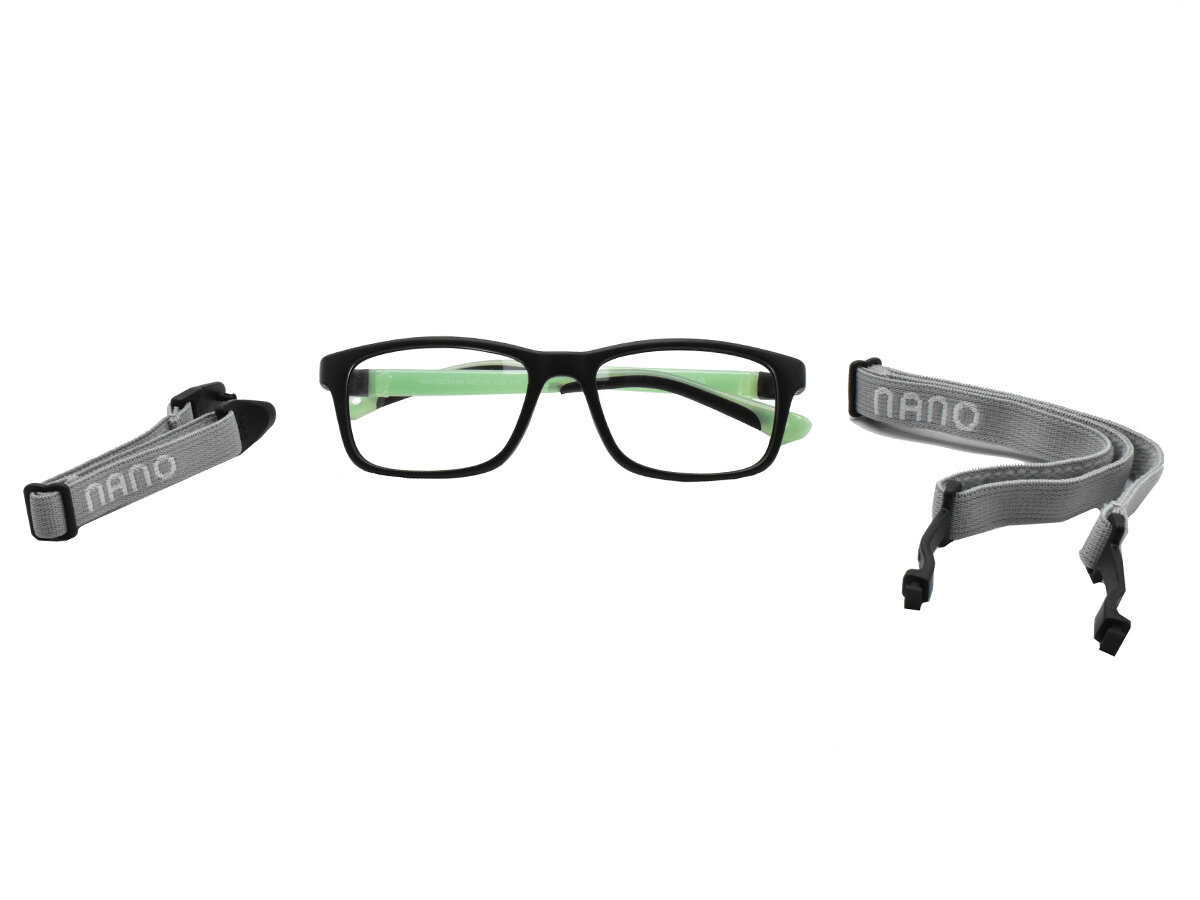 Оправа для очков Nano GLOW NAO3022148 пол Детские форма оправы Прямоугольная цвет оправы Чёрный