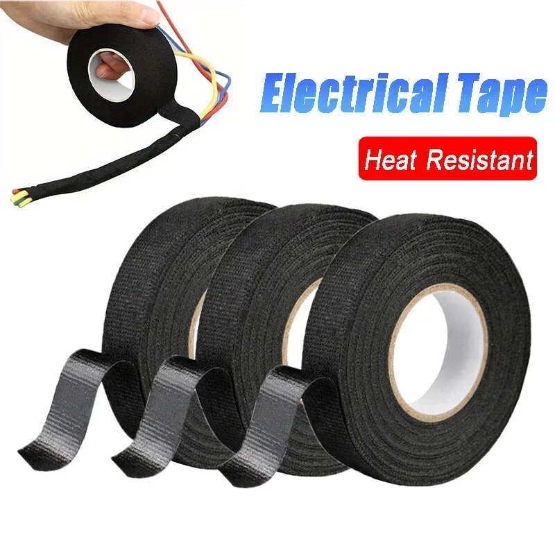 Электрическая изоляционная лента, автомобильная тканевая лента, водонепроницаемая, самоклеящаяся уплотнительная лента, звукопоглощающая, термостойкая, маскирующая