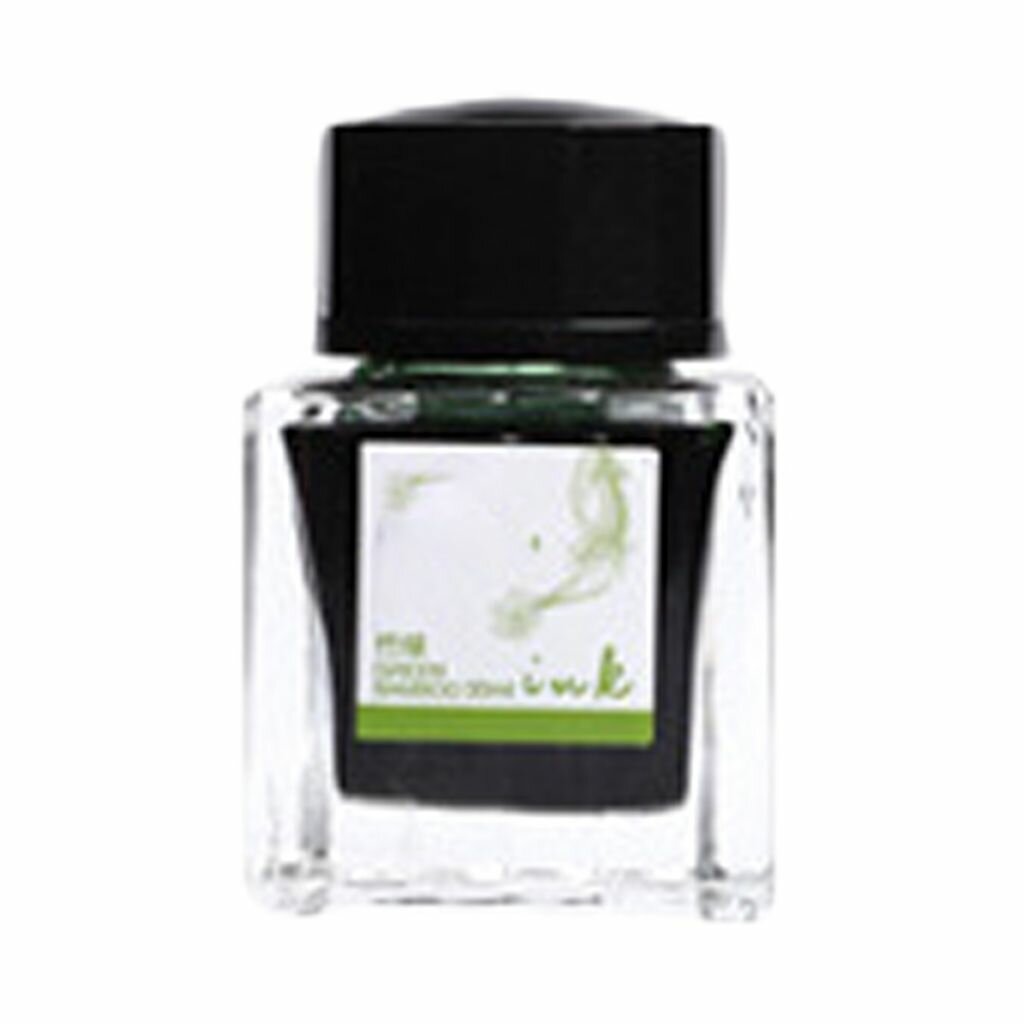 1 флакон изысканных цветных чернил для авторучки объемом 30 мл -зеленый бамбук