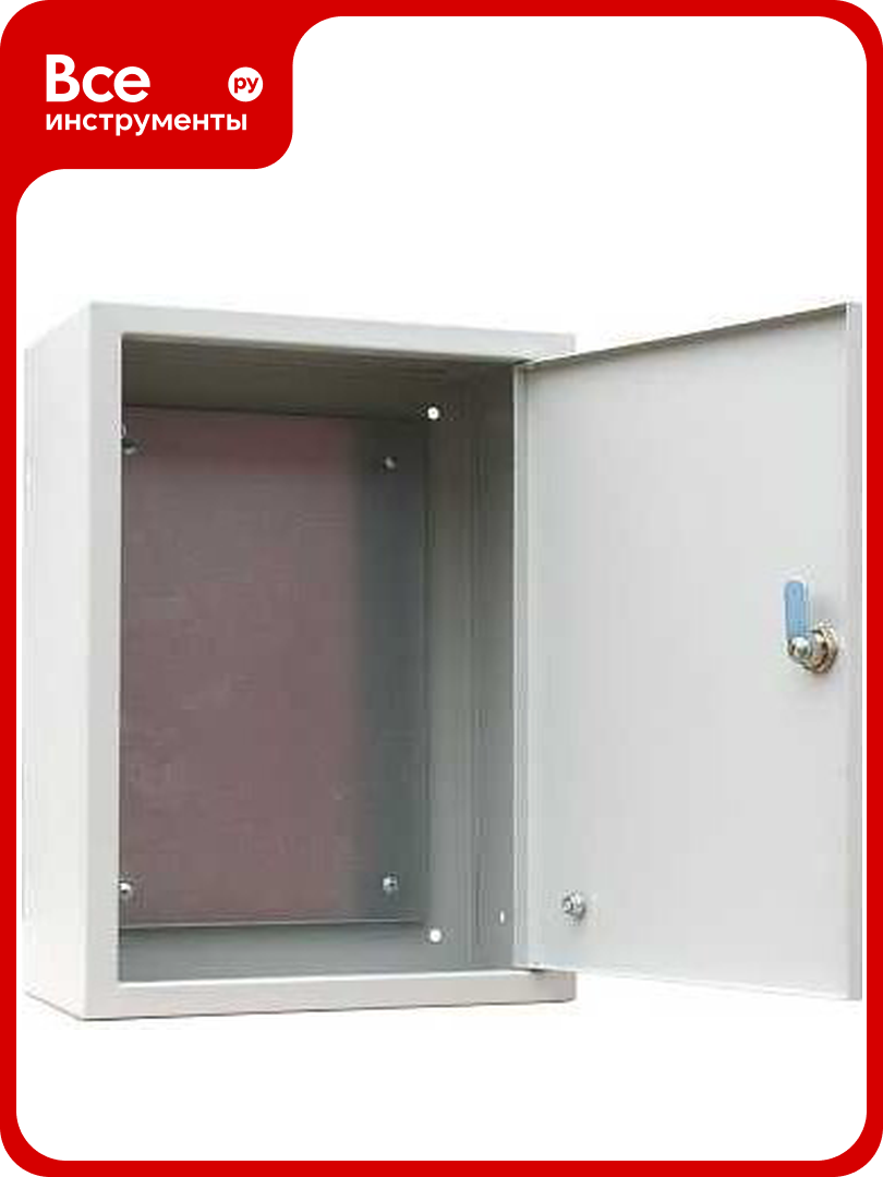 Металлический корпус DIRECT ELECTRIC щмп 04 ip31, 400x300x155 мм DE16202008, 155 мм