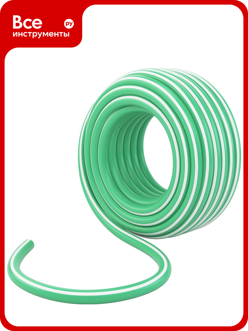 Шланг строймаш ТЭП, 1/2", 35 м 19121, Шланг строймаш предназначен для орошения почвы на садовых и парковых участках