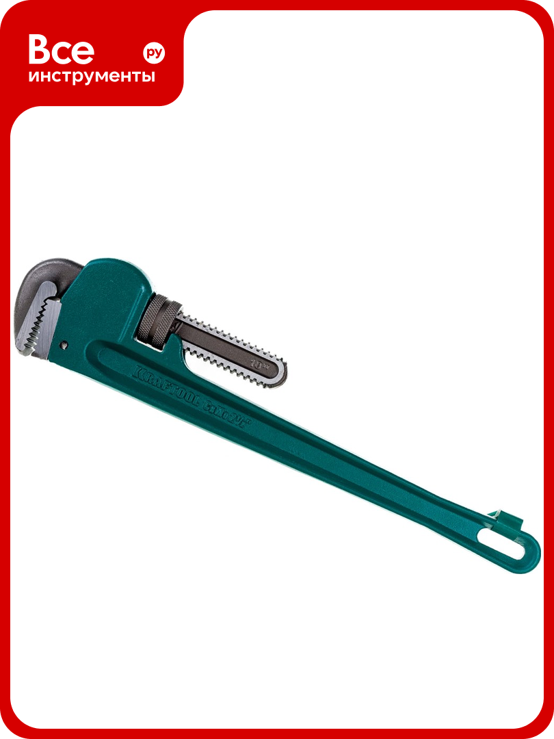 Трубный разводной ключ KRAFTOOL Stillson 2.5" 5", для простоты вращения крепежа