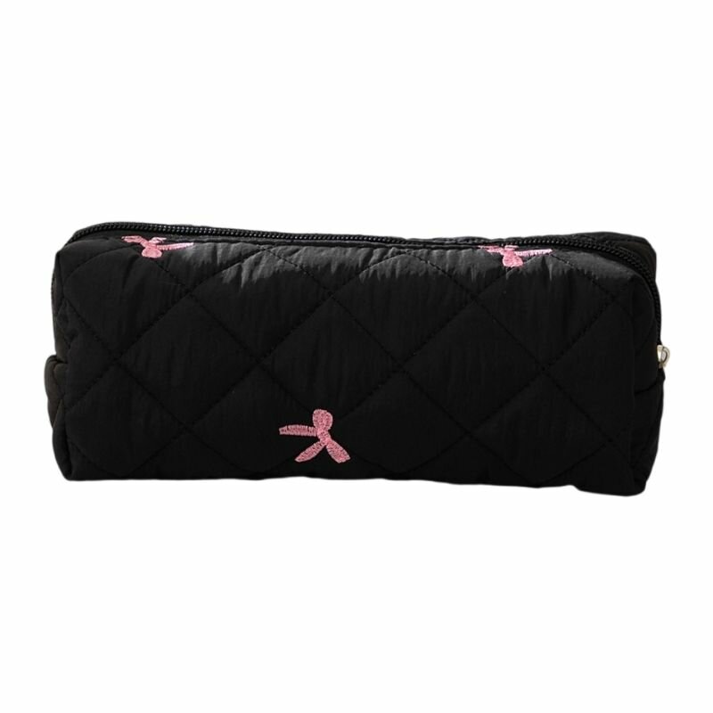 Пенал с бантом, Черный