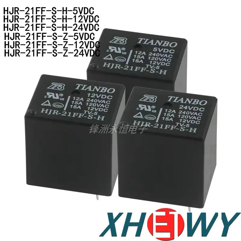 Реле HJR-21FF-S-H 12А 240В HJR-21FF-S-Z-12VDC