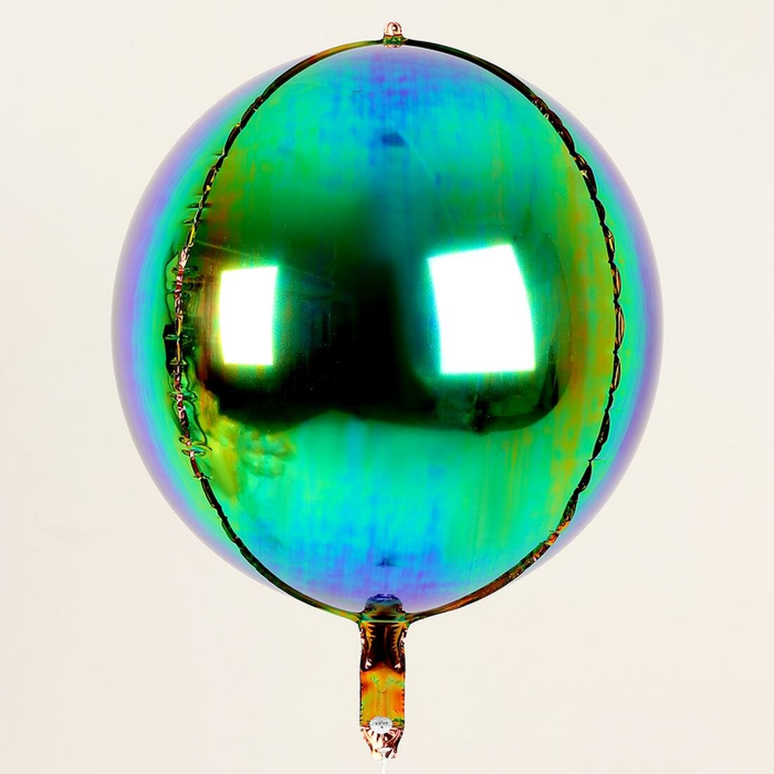 Шар Страна Карнавалия «Сфера», фольгированный, 22", для любого праздника, глянцевый, зеленый