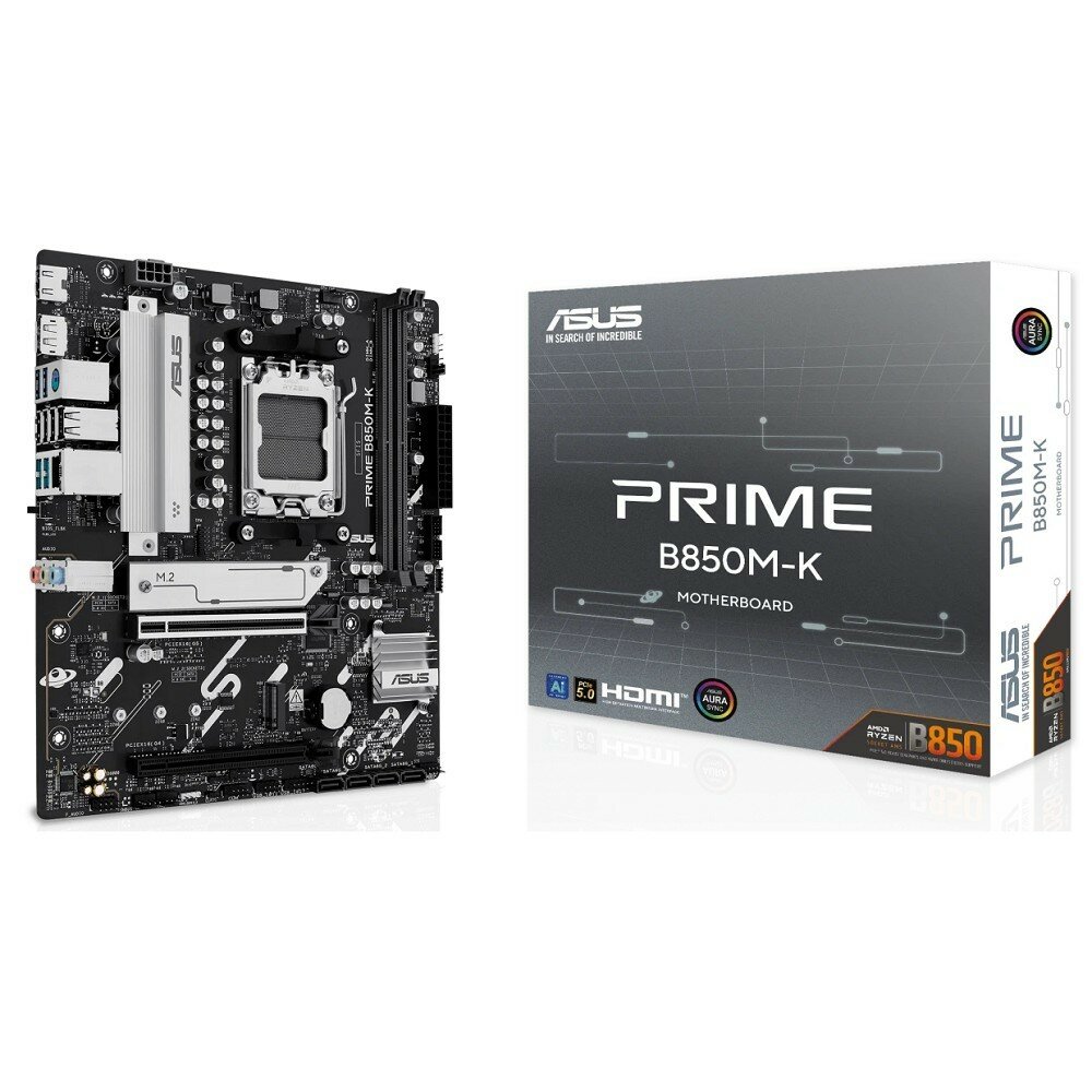 ASUS Материнская плата PRIME B850M-K Socket AM5 2хDDR V 2хM.2
