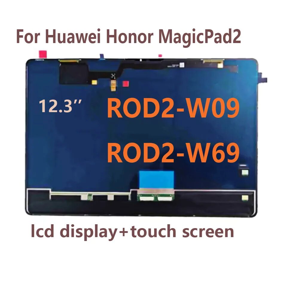 Оригинальный 12,3 "для Huawei Honor Magic Pad 2 ROD2-W09 ROD2-W69 ROD2 ЖК-дисплей с цифровым преобразователем сенсорного экрана для Honor Magic Pad2 ЖК-дисплей
