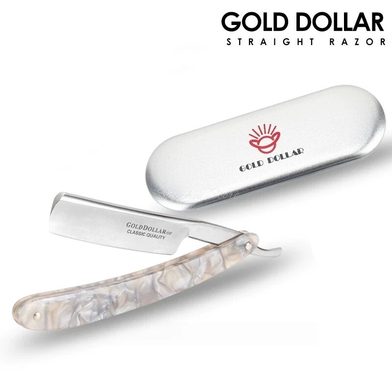 Профессиональная бритва для бороды Gold Dollar S45C A73 Iron Box Set