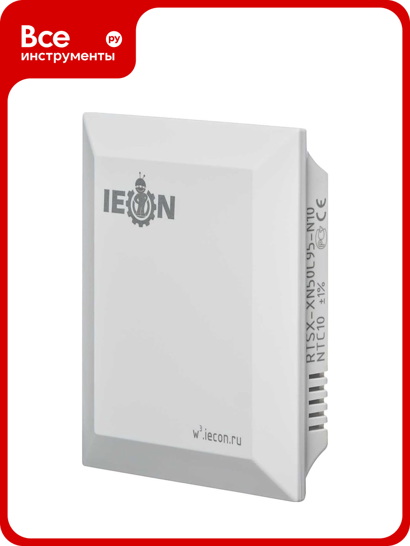 Датчик температуры воздуха в помещении IECON чувствительный элемент Pt100 RTSX-XN50C95‑TB1 корпус из ABS‑пластика