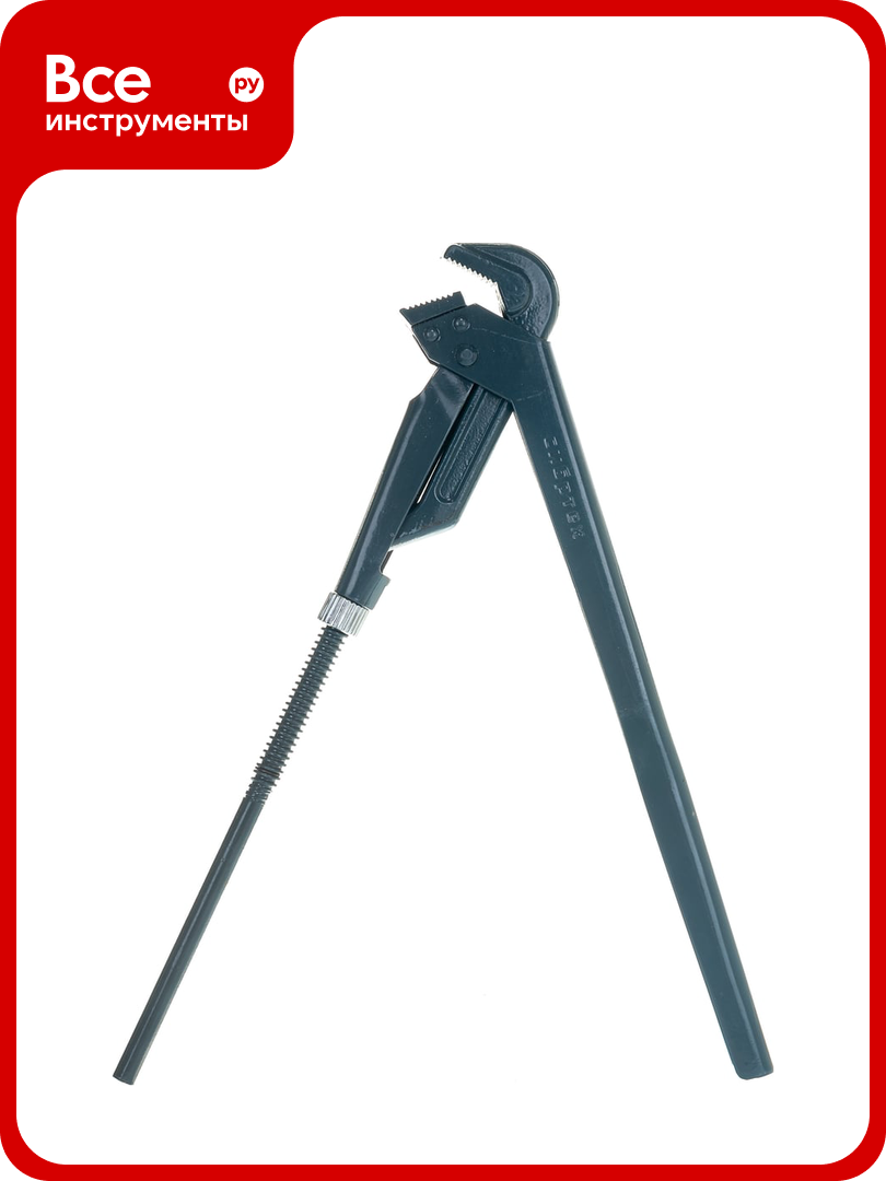 Трубный рычажный ключ КТР-3 СИБРТЕХ 15772, для зажима, из инструментально-углеродистой стали
