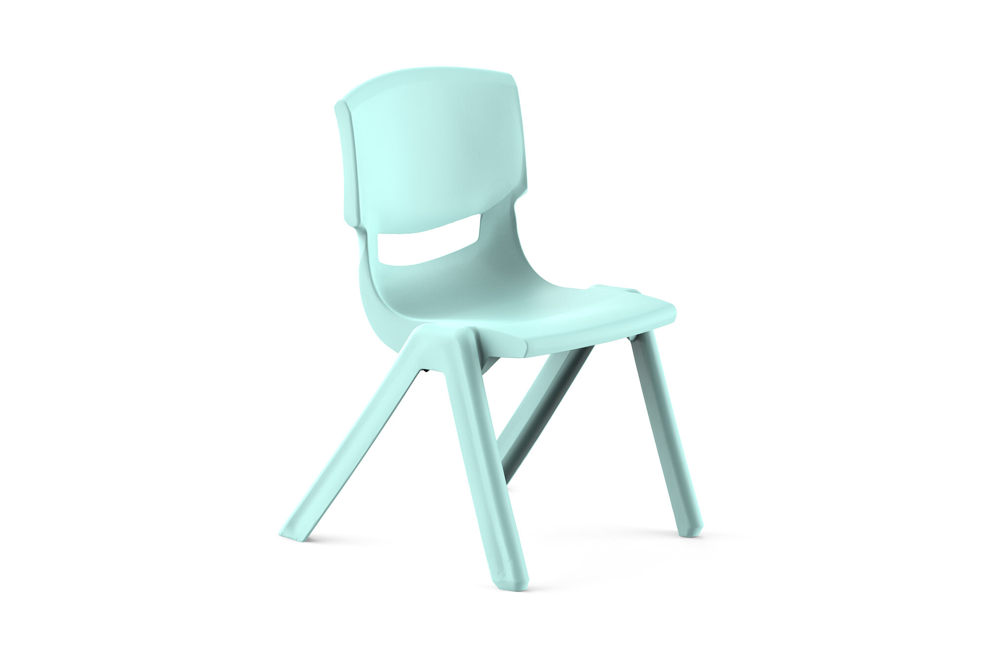 Стул детский пластиковый Нонтон Balu, 31x36x53 см, мятный