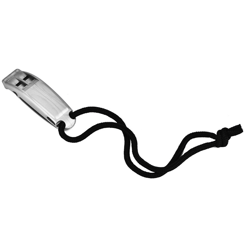 Свисток для выживания, аварийно-спасательных работ, громкий, для походов, кемпинга, дайвинга и использования на открытом воздухе, серый.