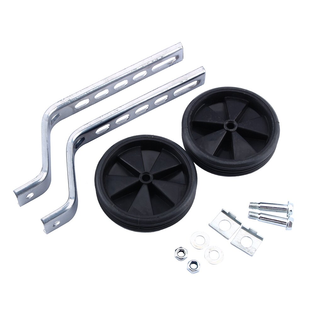 2X Универсальных Детских Тренировочных Колес Регулируемые 12-20"