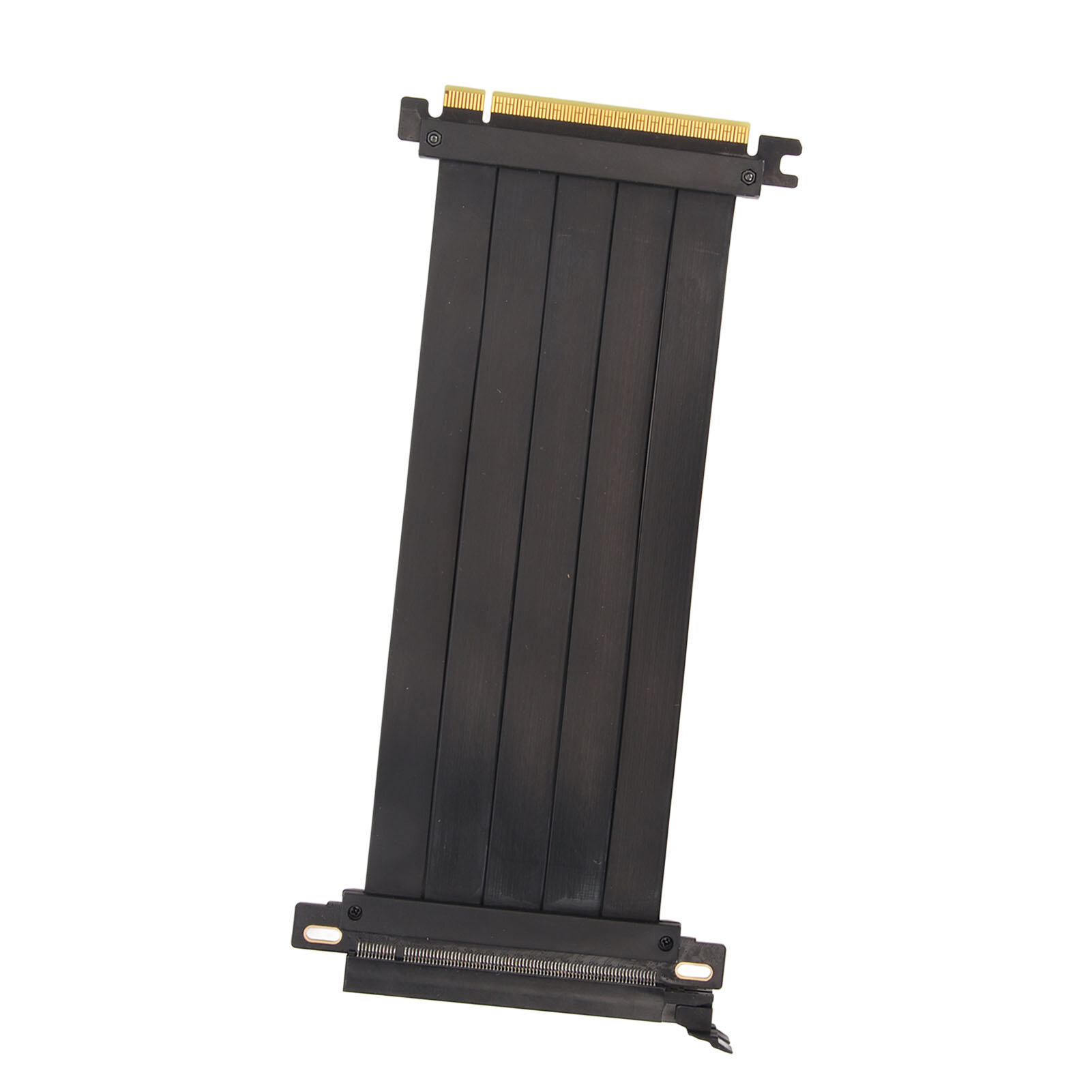 PCIE 4.0 X16 удлинительный кабель-удлинитель с высокой степенью защиты Гибкий на 180 градусов удлинительный кабель PCIE 4.0 для видеокарты черный 20 см/7,9 дюйма