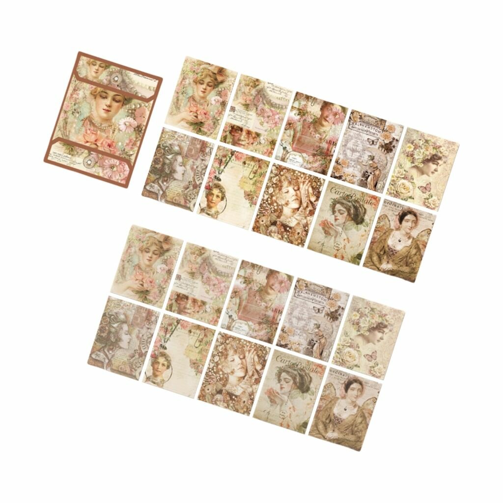 Ретро-коллаж ручной работы, материал для украшения счета бумага-легенда о мечтах