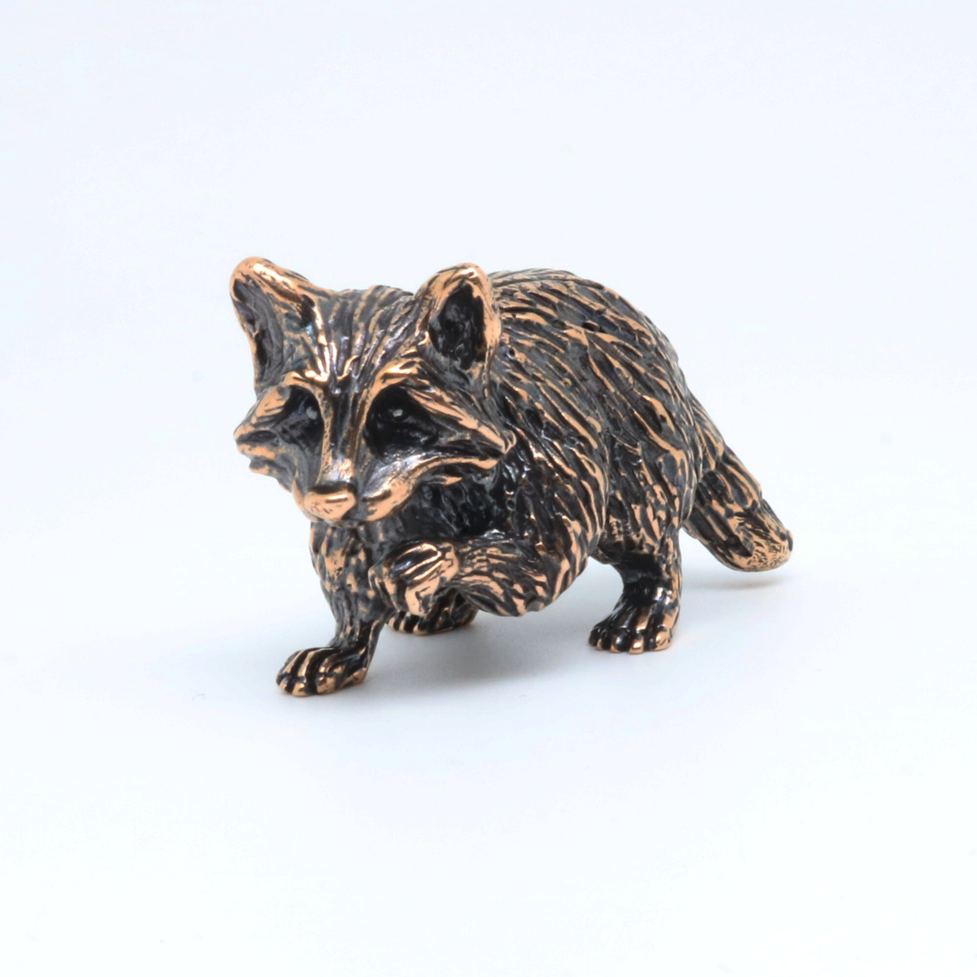 Енот-полоскун Фигурка Бронза Рязанская литейная мастерская