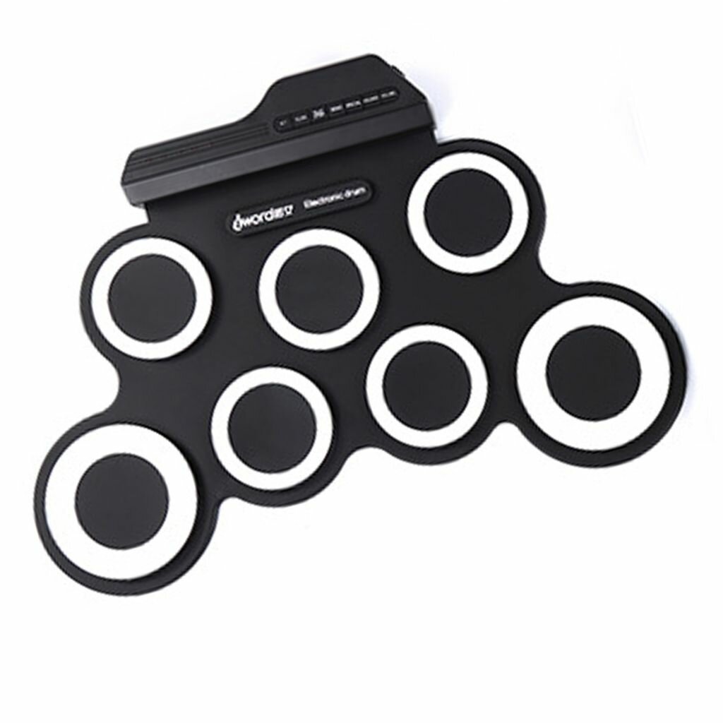 Портативная ударная установка USB electronic drum-Белый