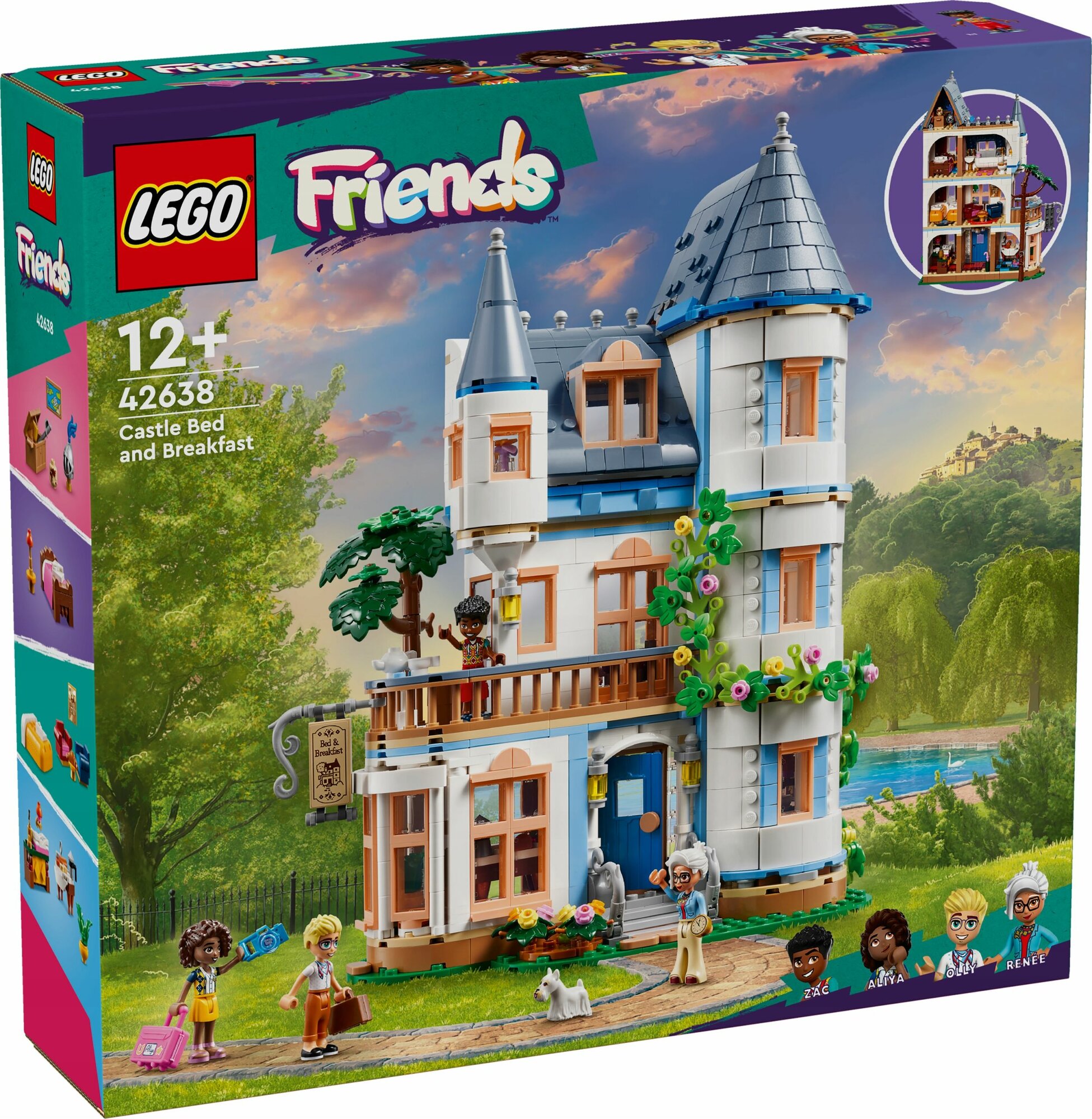 Конструктор LEGO Friends - Гостевой дом в замке - Лего Друзья 42638