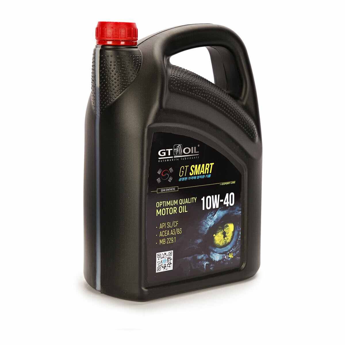 Масло Моторное Полусинтетическое Gt Smart Sae 10W-40 Api Sl/Cf, 4 Л(Gt Oil 8809059408872)