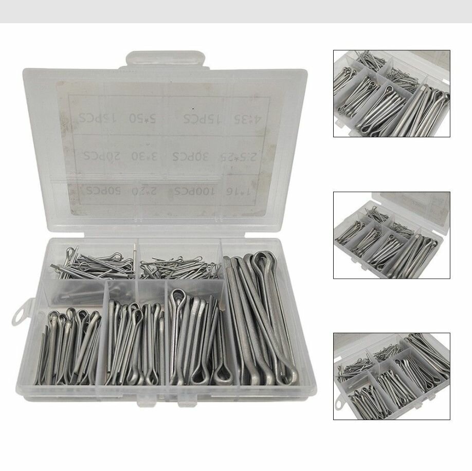 OZ-CUCR-230 шт. Шплинты, шпильки, пружинные шплинты, фиксирующие штифты, установочные штифты